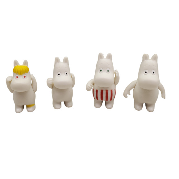 Moomins | Toys | Vintage Moomin Family Snorkmaiden Moomintroll ...